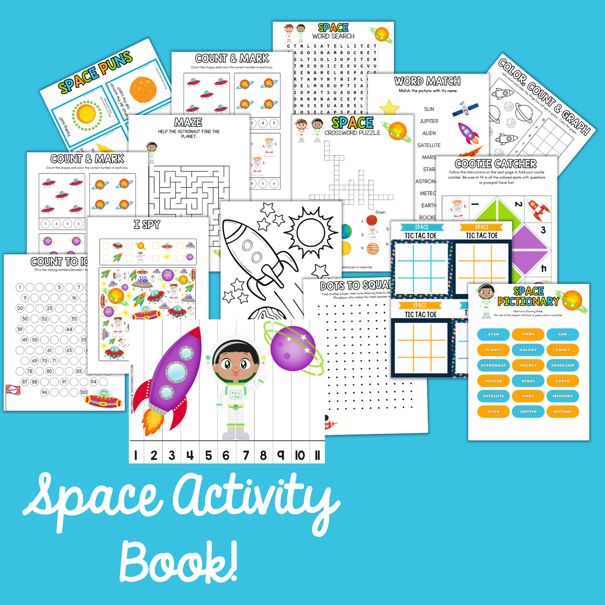 Space Activity Bundle – MicheleTripple
