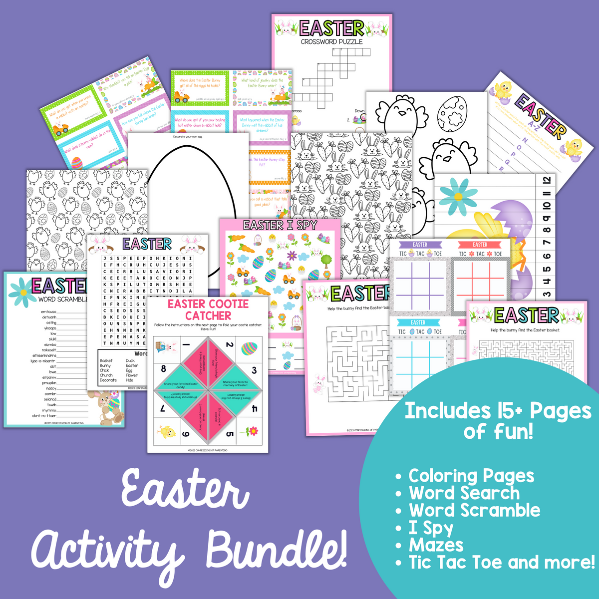 Easter Activity Bundle – MicheleTripple