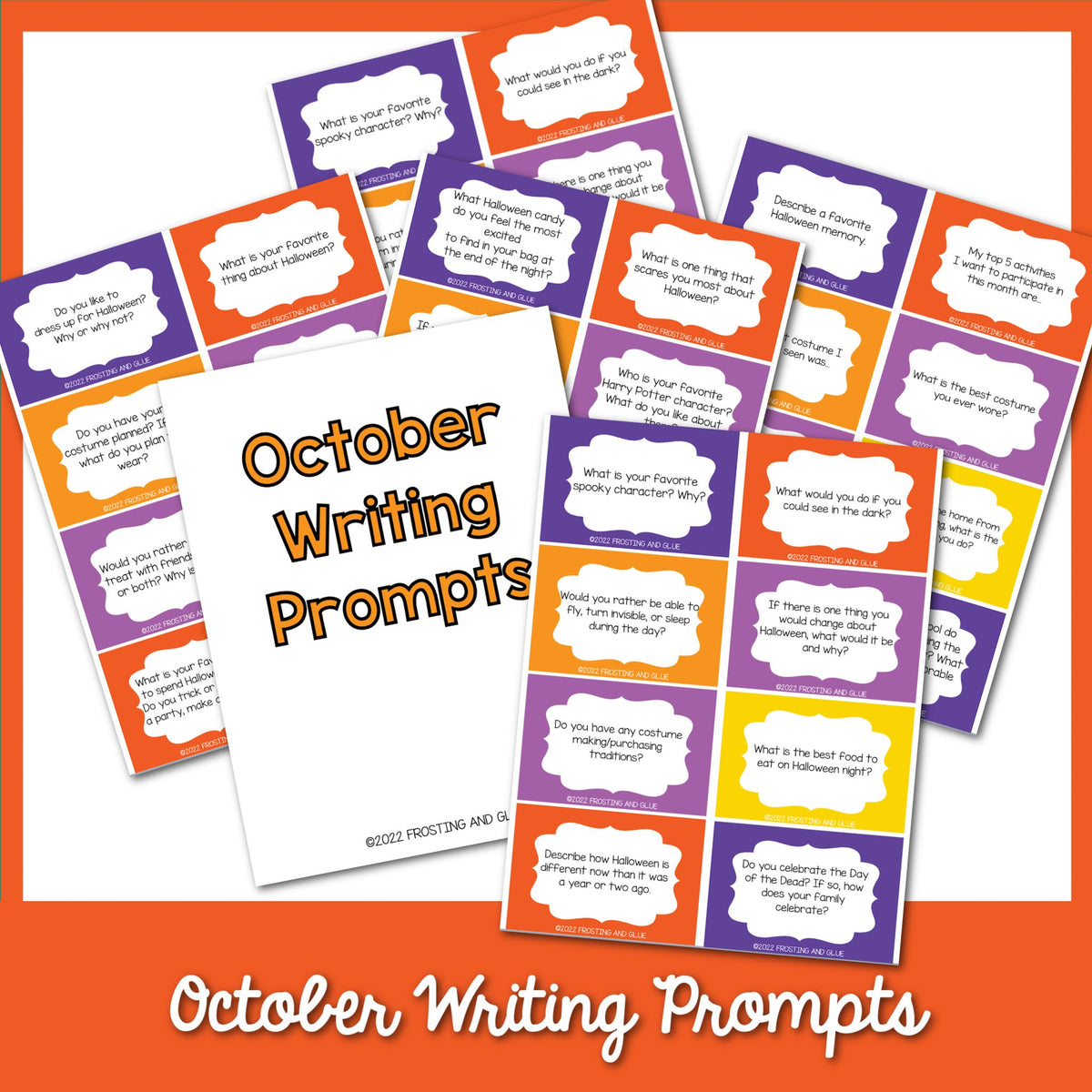 October Writing Prompts For Kids – MicheleTripple