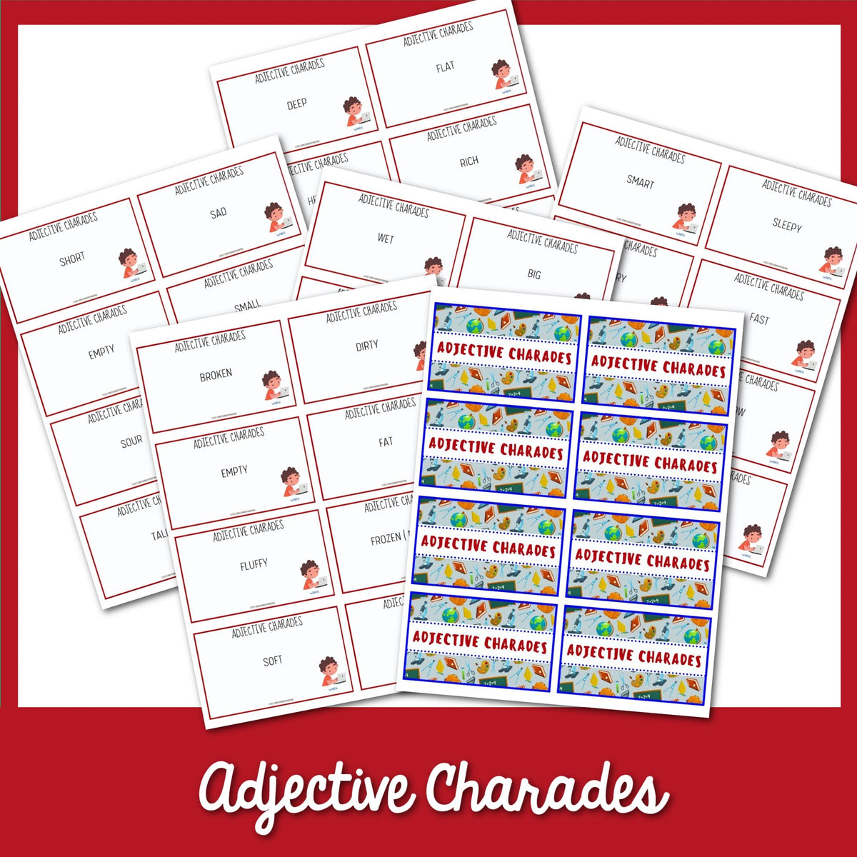 497+ Pages Mega Bundle Charades Fun Activity – MicheleTripple