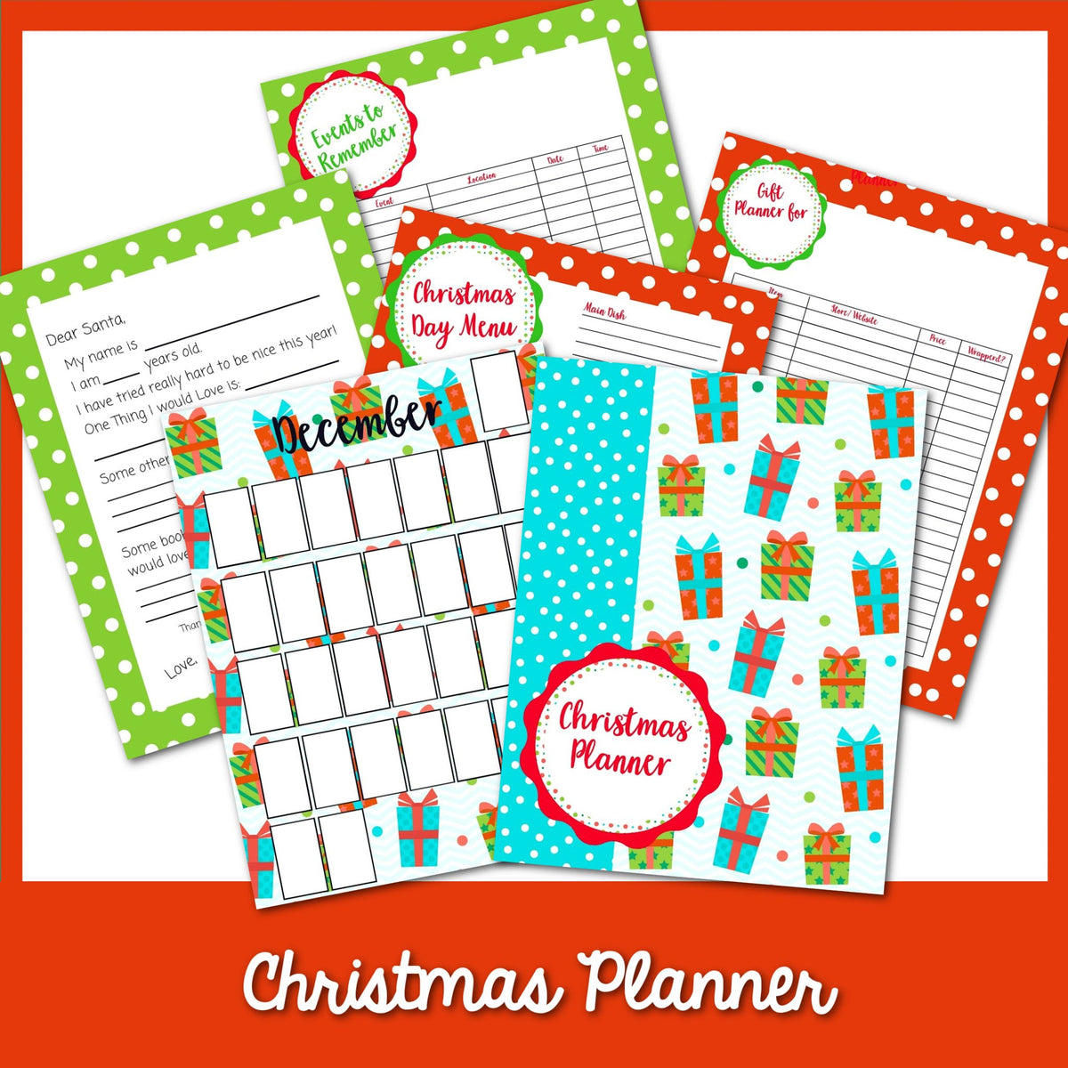 Christmas Planner Printable – MicheleTripple