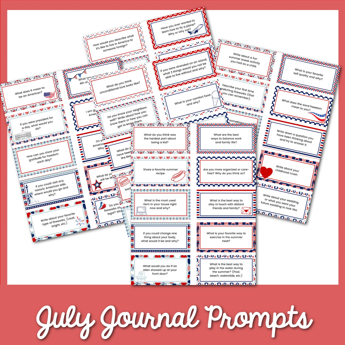 50 July Journal Prompts – MicheleTripple