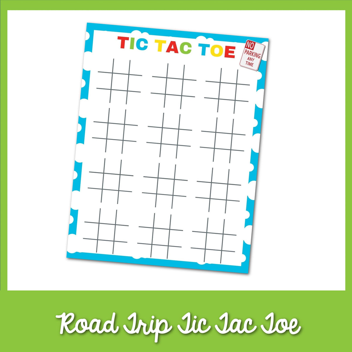 Road Trip Tic Tac Toe – MicheleTripple