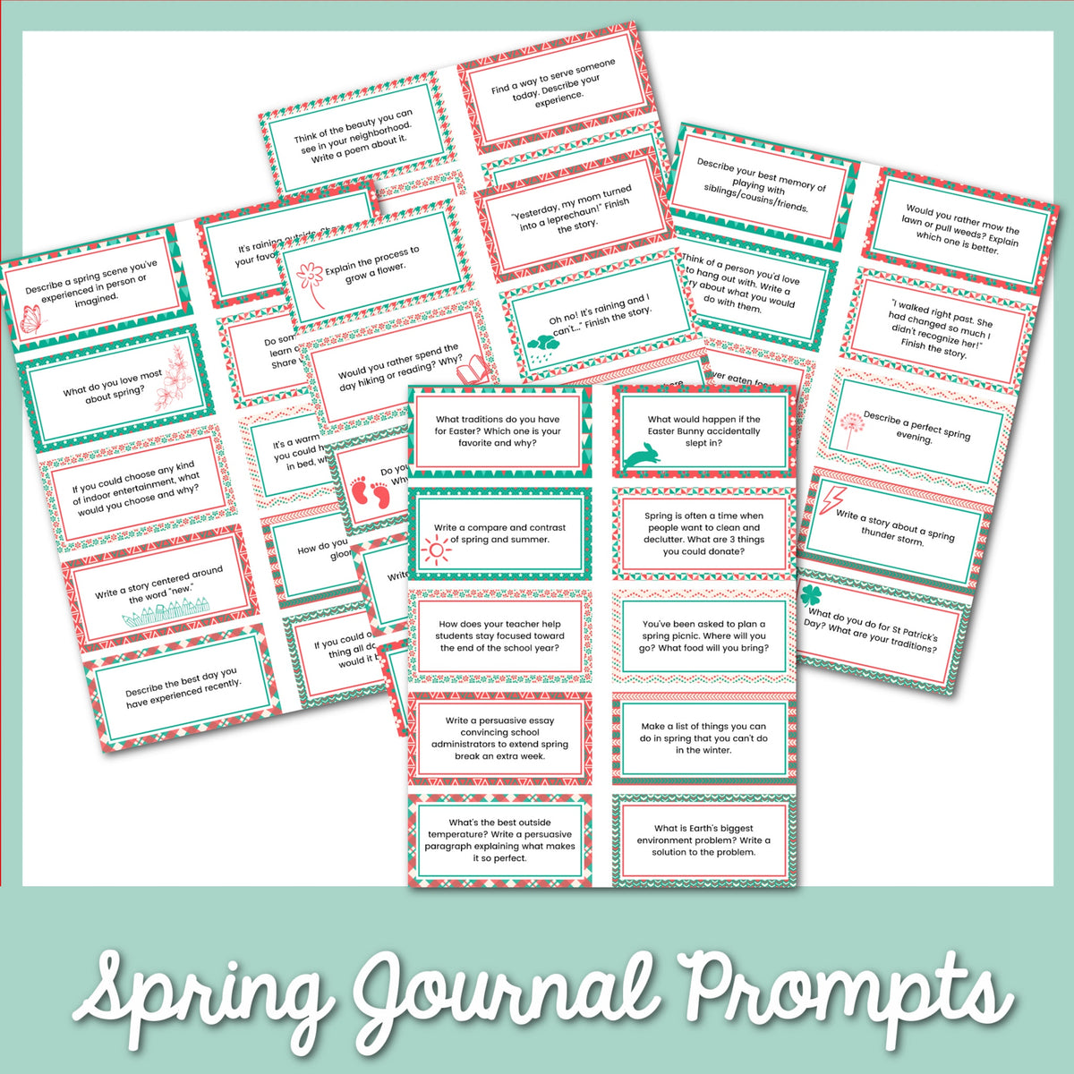 50 Spring Journal Prompts – MicheleTripple