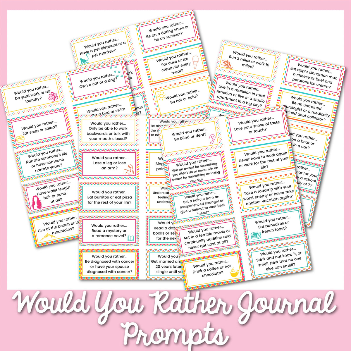 50 Would You Rather Journal Prompts – MicheleTripple