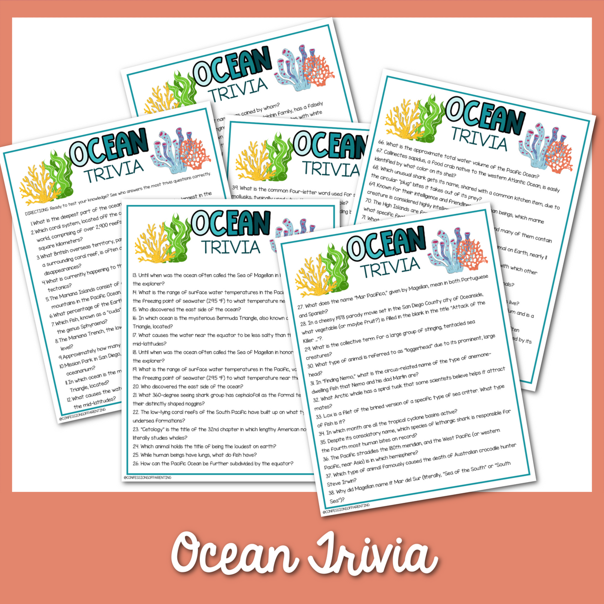 Fascinating Ocean Trivia Questions and Answers – MicheleTripple