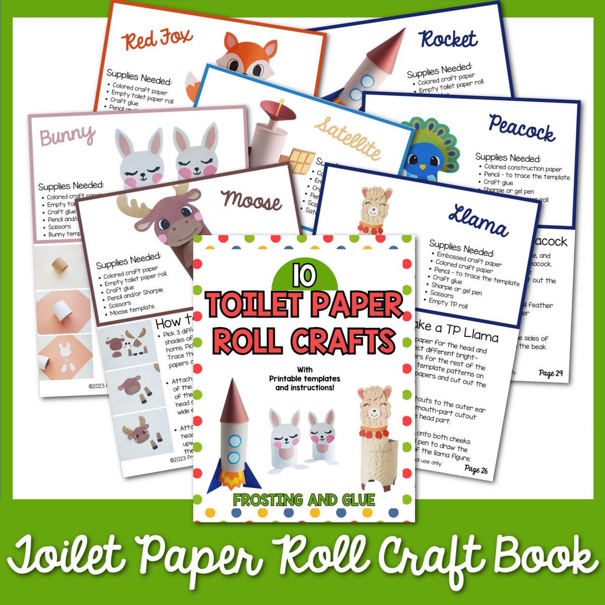 Toilet Paper Roll Craft Book – MicheleTripple