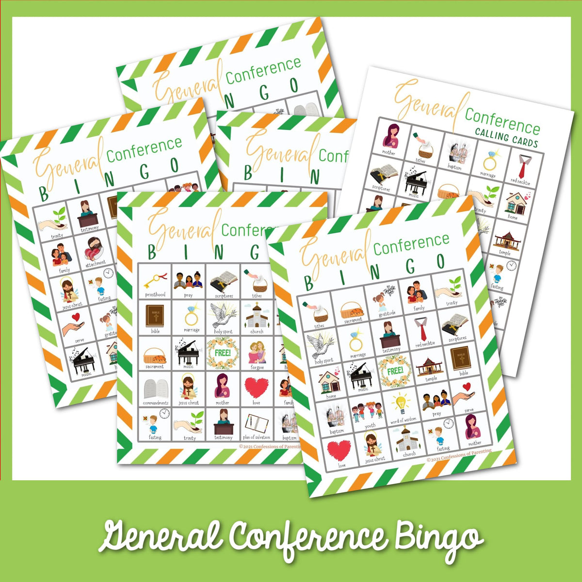 General Conference Bingo – MicheleTripple