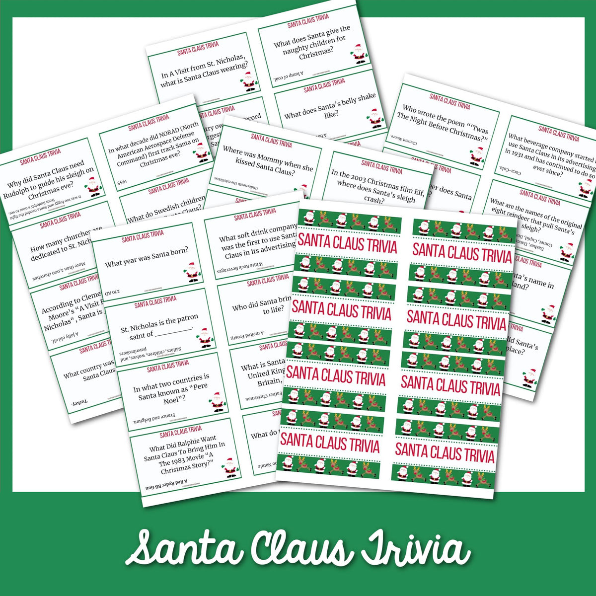 Santa Claus Trivia Questions – MicheleTripple