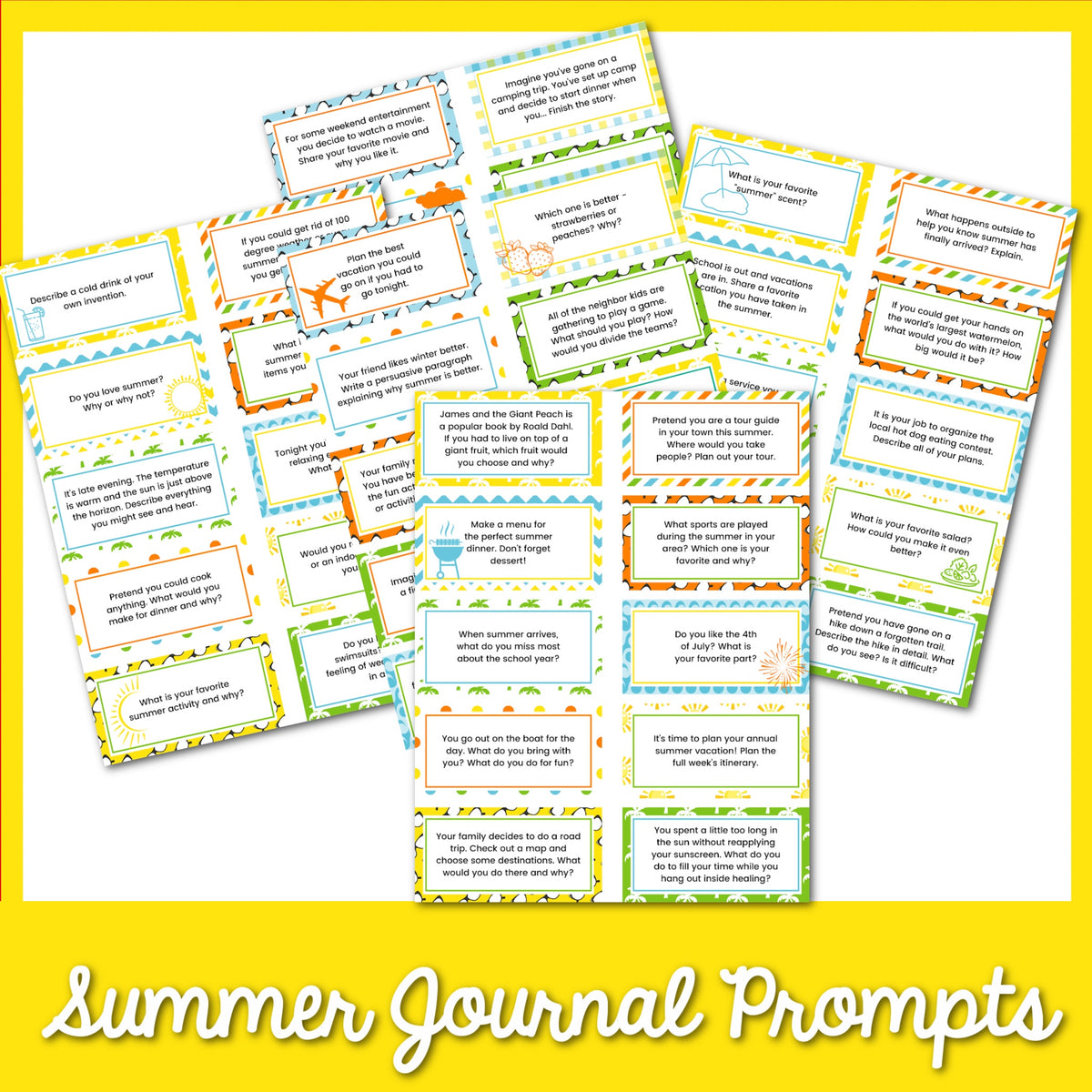 Summer Journal Prompts – MicheleTripple